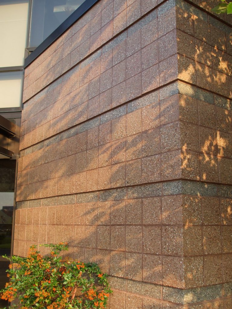 Burnished Block - Ground Face CMU from Grand Blanc Cement