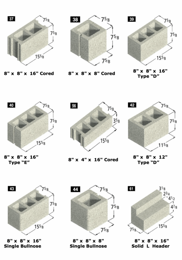 Decorative Concrete Blocks - Grand Blanc Cement Products